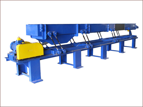 Vibrating conveyors & tables, chain tables :: Foretec Oy